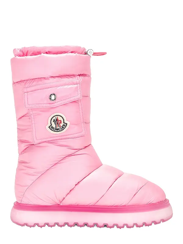 Moncler Gaia Mid Snow Boots - Pink