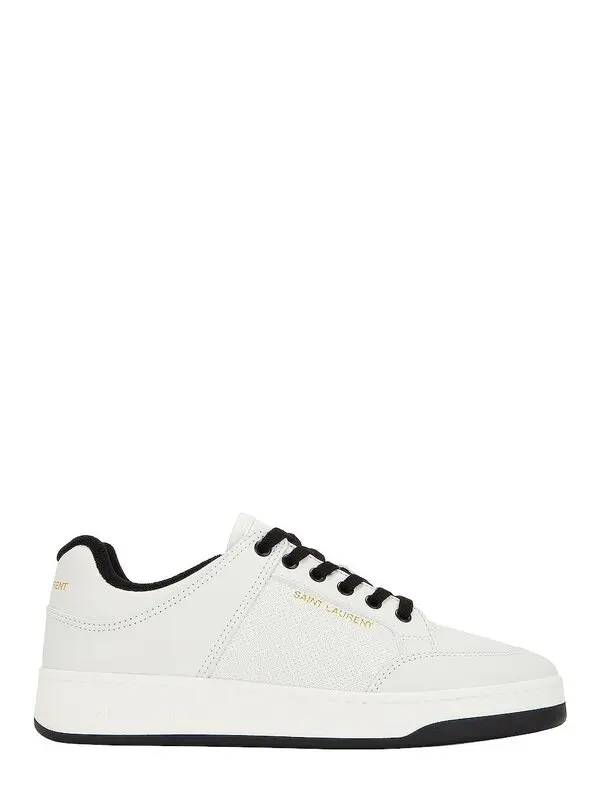 Saint Laurent Sl61 Low Top Sneaker - White