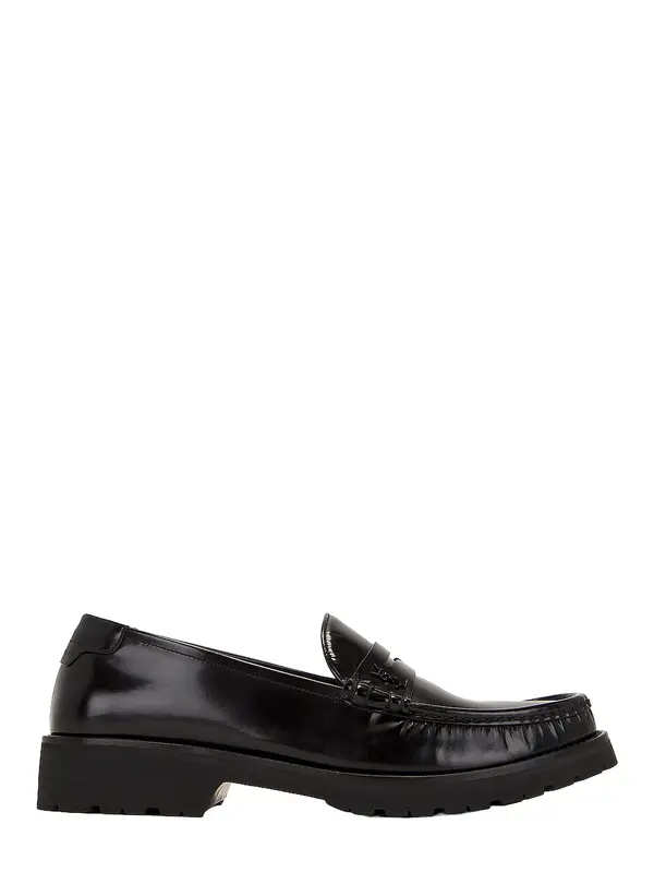 Saint Laurent Le Loafer 15 Mocassin Cuir Master - Noir