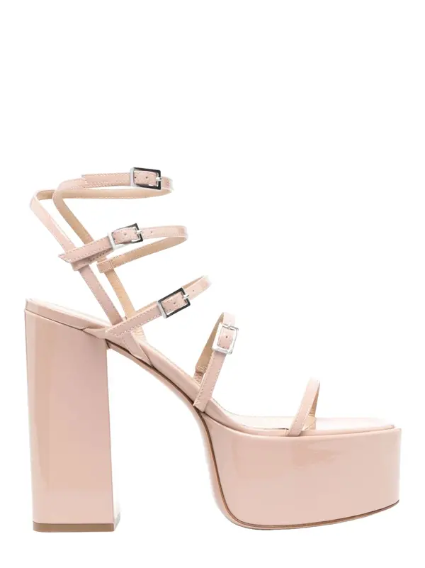 Paris Texas 135mm Jessica Platform-sole Sandals - Neutrals