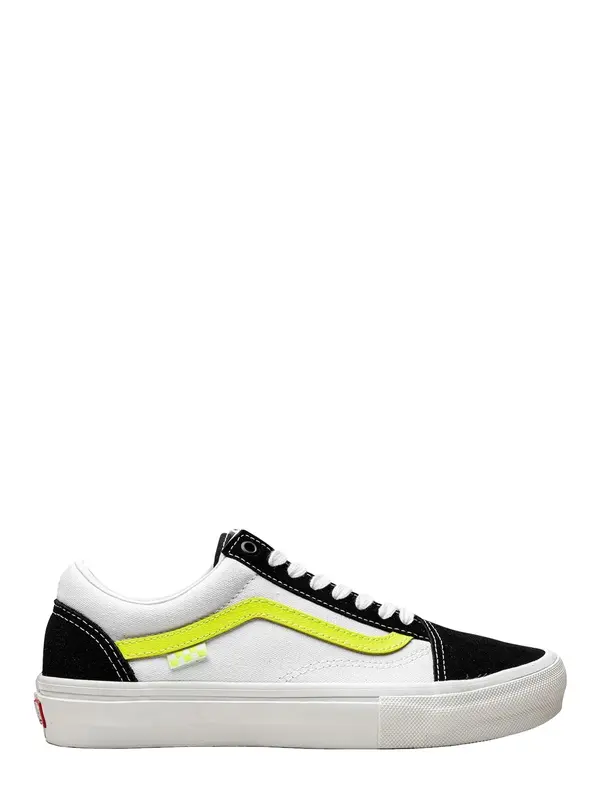 VANS Old Skool Neon Skate Sneakers - Black