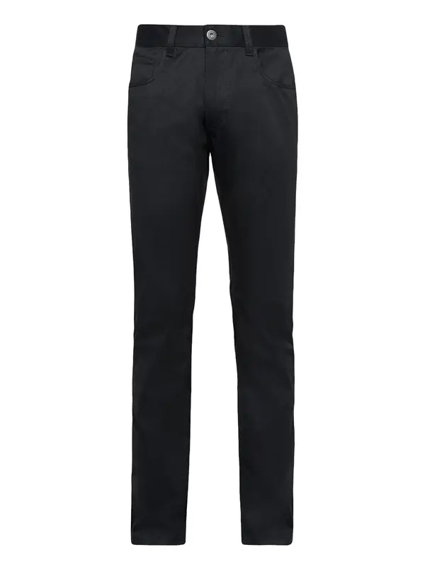 Prada Mid-rise Tapered Jeans - Black
