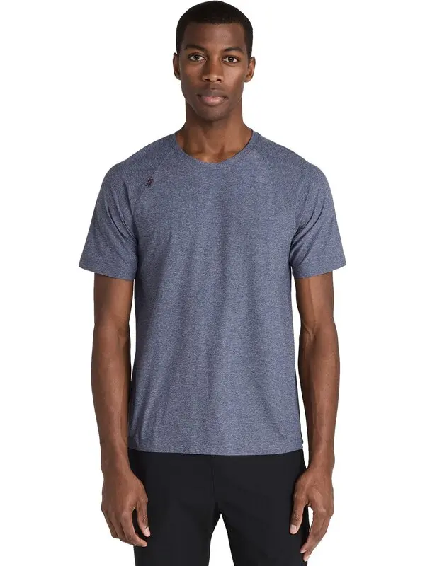 RHONE Reign Short Sleeve Tee - Midnight Heather