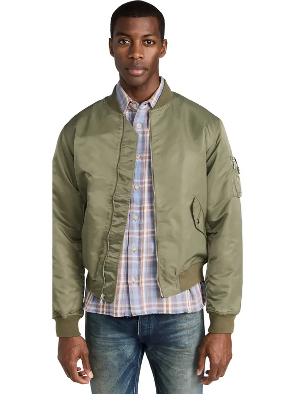 John Elliott Bogota Bomber Ii Jacket - Olive