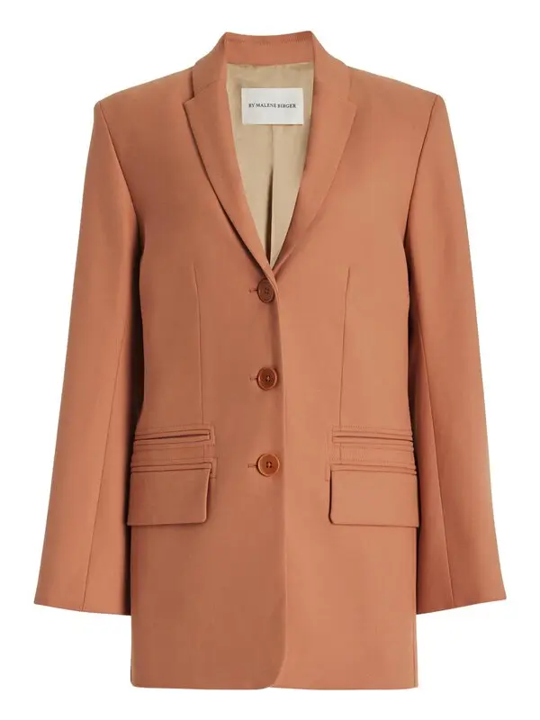 BY MALENE BIRGER Porter Twill Jacket - Brown