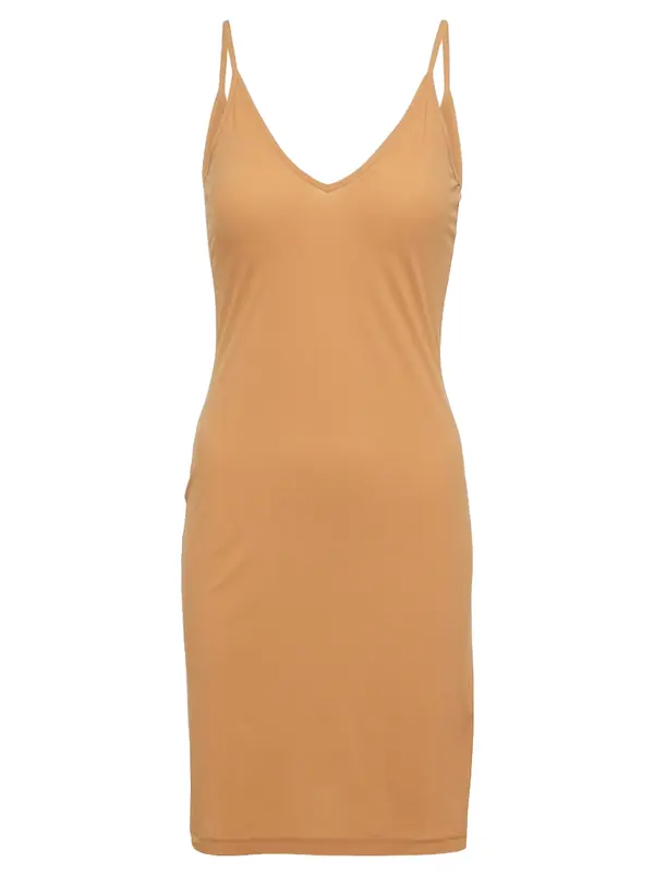 JIL SANDER Jersey Mini Dress - Beige