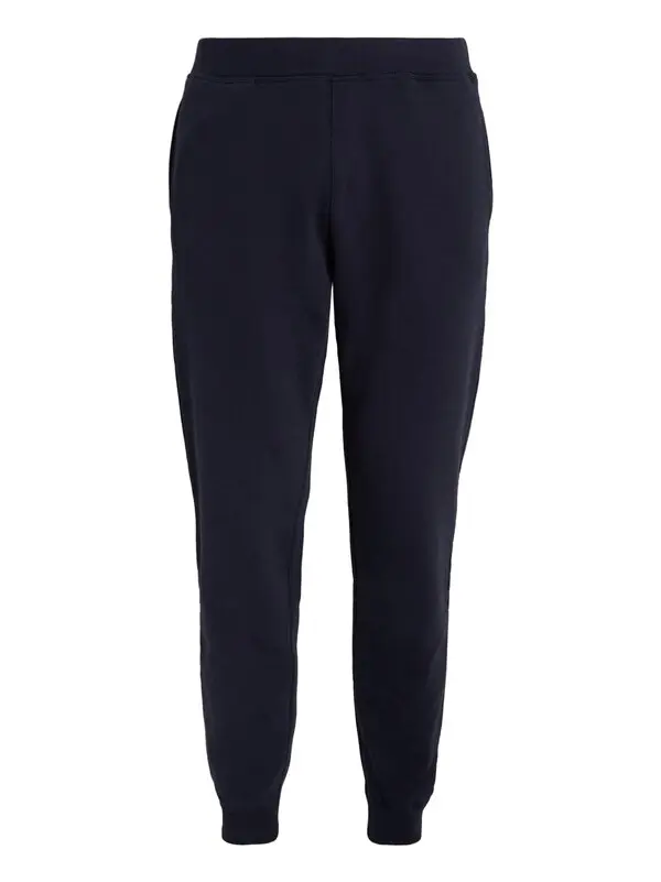 Sunspel Loopback Sweatpants - Navy
