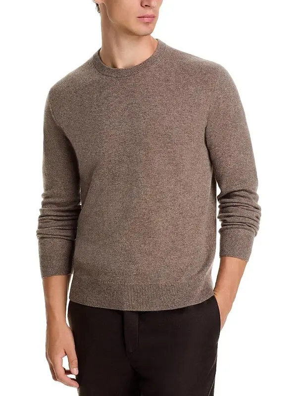 Bloomingdale'S Cashmere Crewneck Sweater - Mushroom