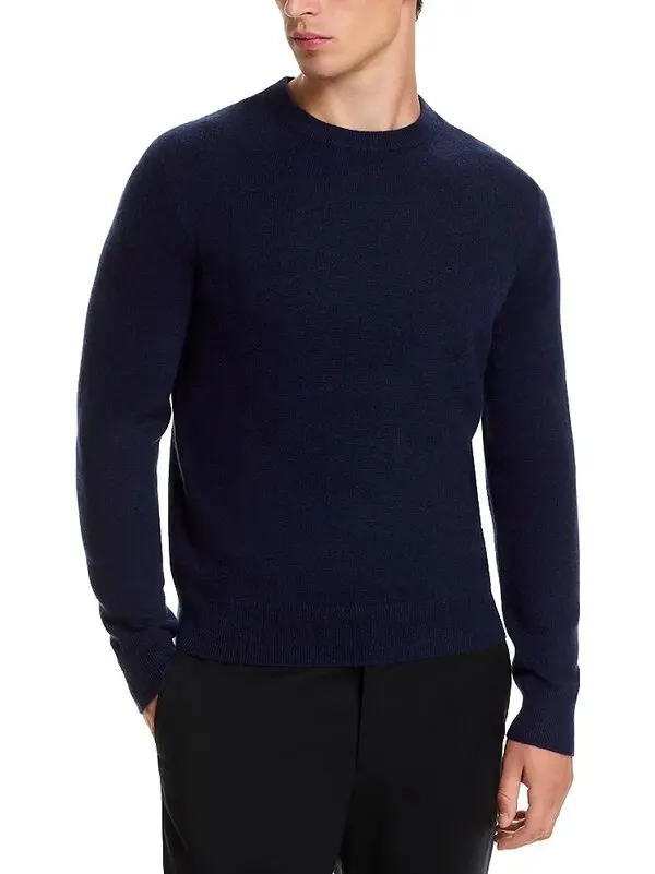 Bloomingdale'S Cashmere Crewneck Sweater - Navy