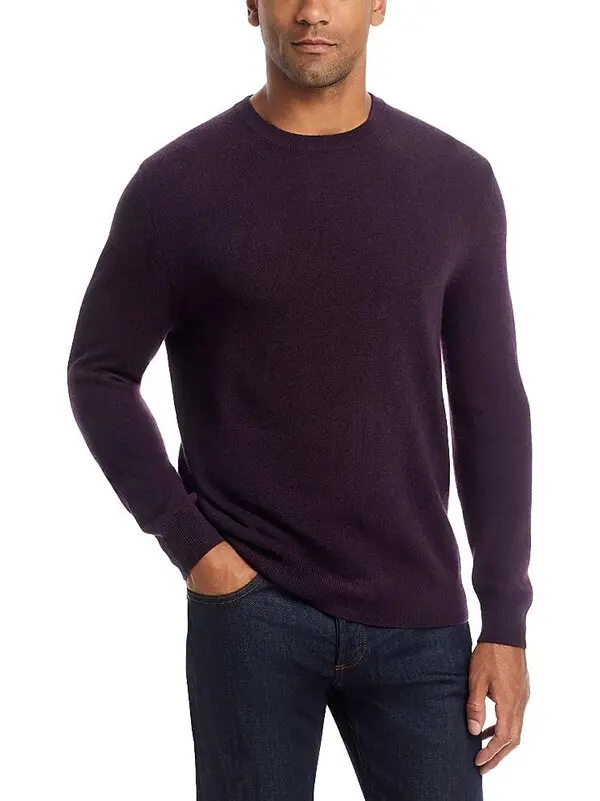 Bloomingdale'S Cashmere Crewneck Sweater - Raisin