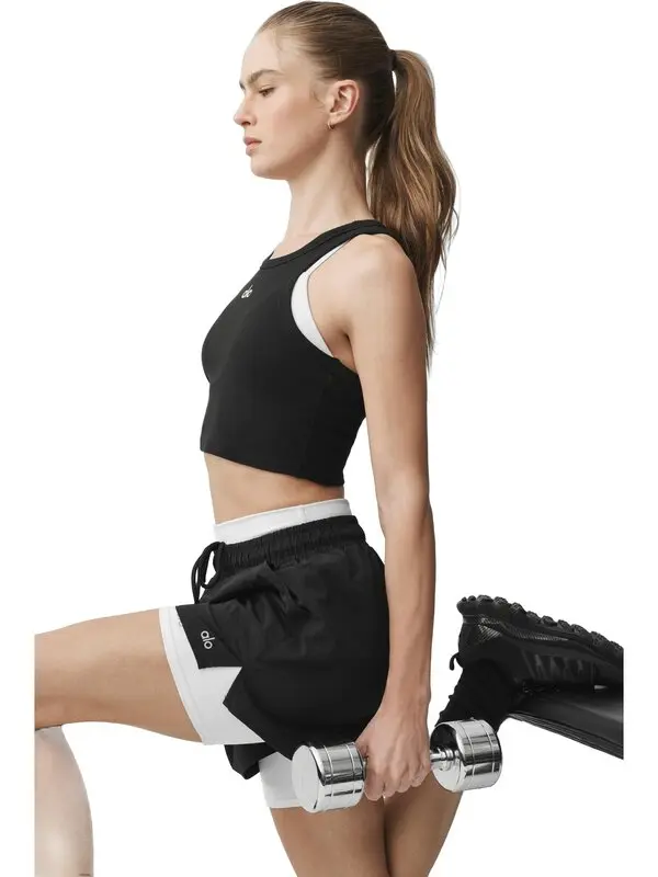 Alo Yoga Alumni Short - Black