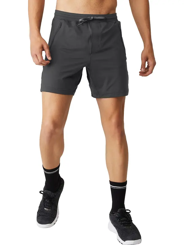 Alo Yoga Conquer Reform Relaxed Fit Short - Anthracite