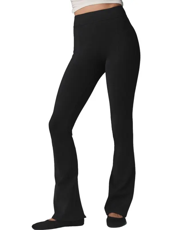 Alo Yoga Airbrush High-waist Kick-back Legging - Black
