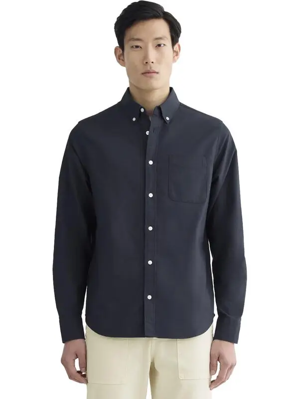 Everlane Classic Oxford Shirt - Navy
