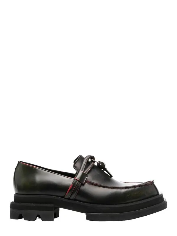 JORDANLUCA Duggie 55mm Loafers - Black