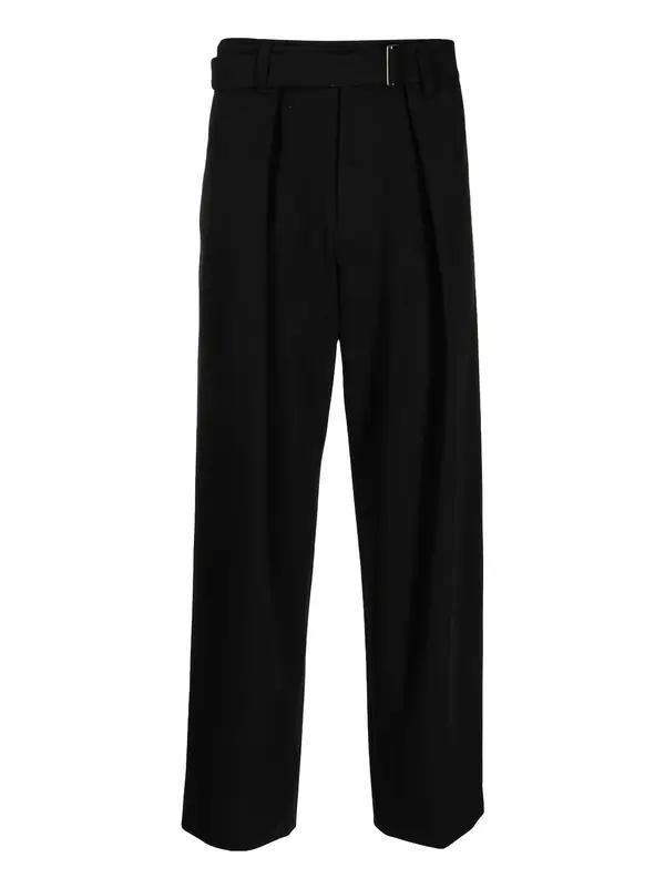 SONGZIO Straight-leg Trousers - Black