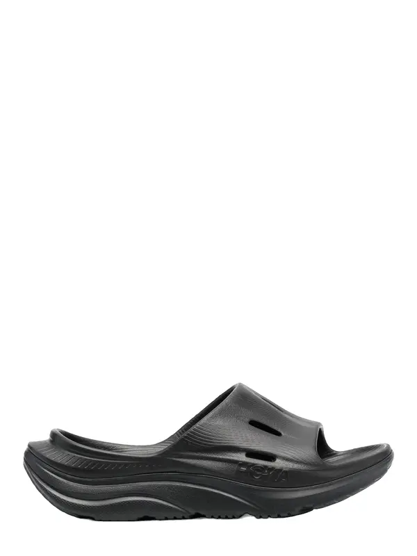Hoka Ora Recovery Slides - Black
