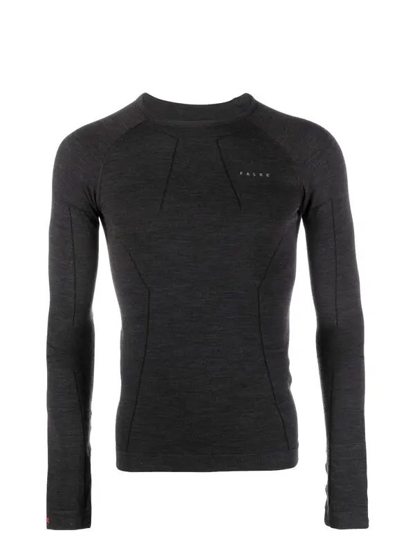 Falke Long-sleeve Performance Top - Black