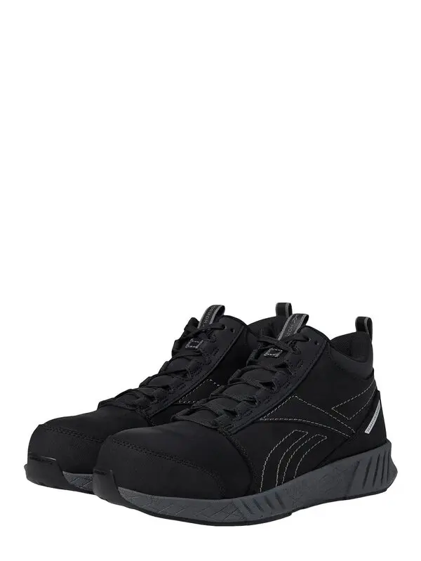 REEBOK Fusion Formidable Mid Cut Composite Toe Safety Shoes - Black/grey