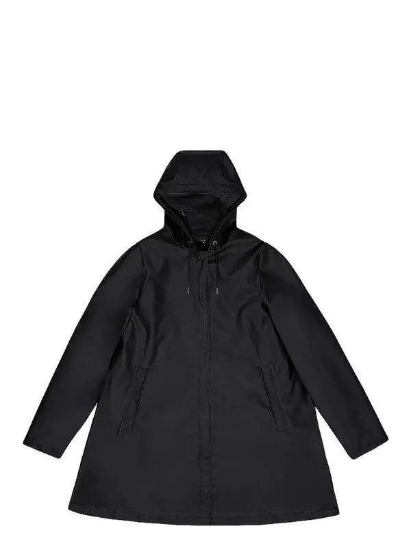 Rains A-line W Jacket - Black