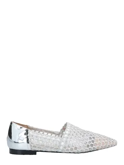 Emporio Armani Ballet Flats - Silver