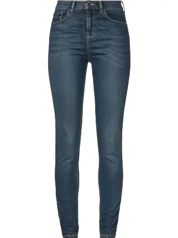 Emporio Armani Jeans In Lyocell Blend - Blue