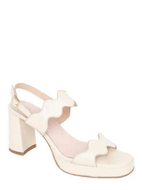 PATRICIA GREEN Palm Beach Platform Sandal - Bone