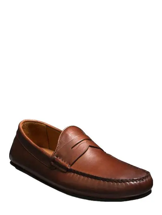 Allen Edmonds Supersport Moc Toe Penny Loafer - Dark Chili