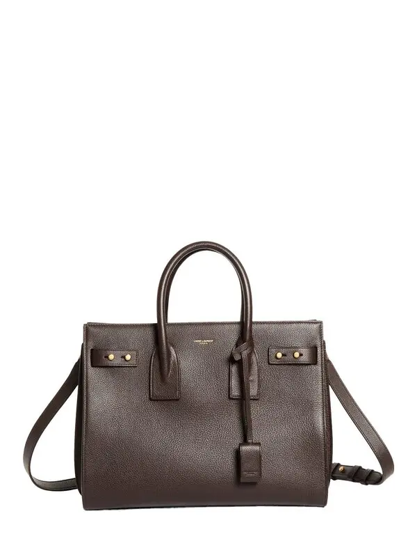 Saint Laurent Small Sac De Jour Top Handle Bag - Arabica
