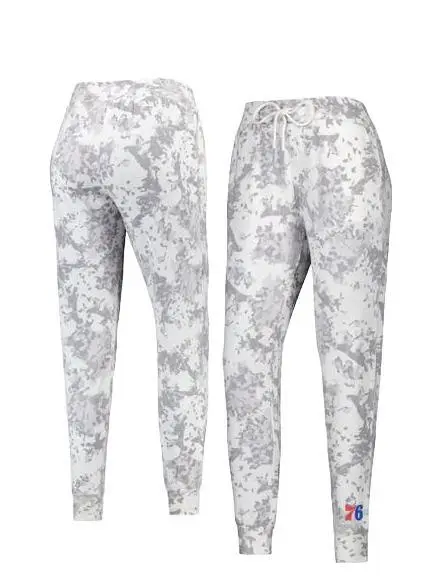 LUSSO Philadelphia 76ers Melissa Tri-blend Jogger Pants - Gray