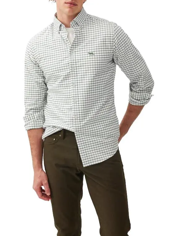 Rodd & Gunn Oxford Valley Check Sports Fit Shirt - Fern