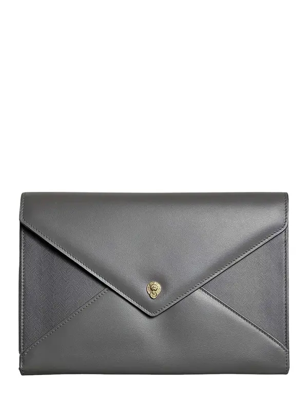 BELL'INVITO Envelope Clutch - Asphalt