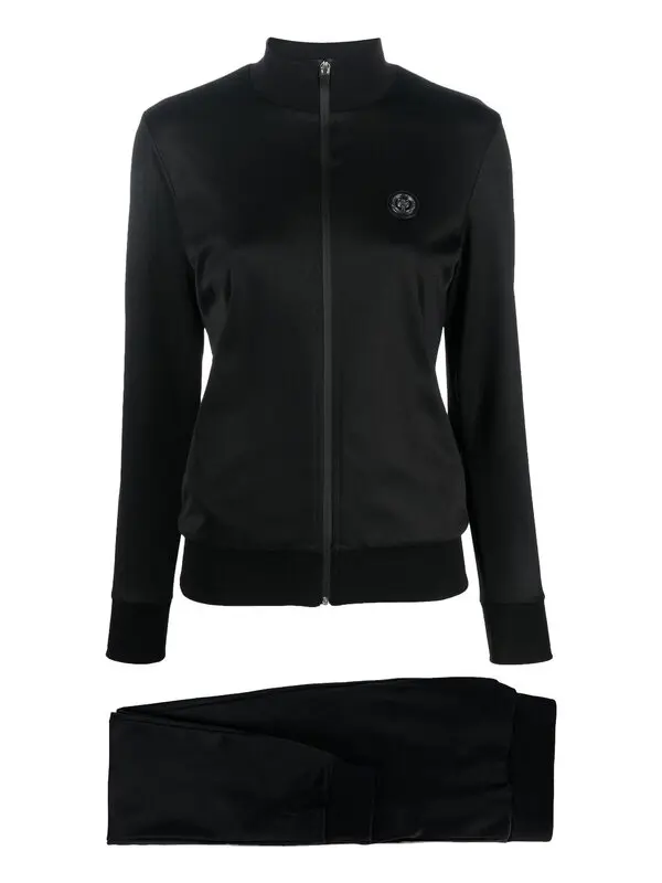 PLEIN SPORT Logo-print Tracksuit Set - Black