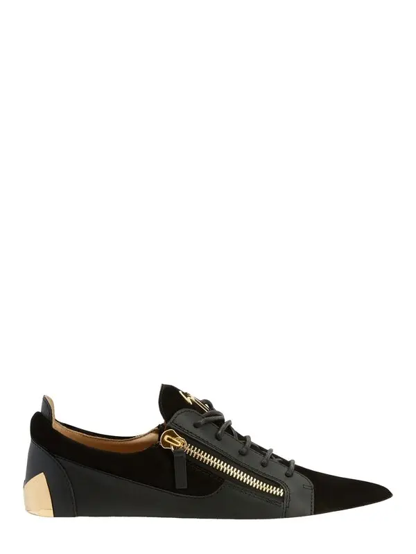 GIUSEPPE ZANOTTI Gail Panelled Sneakers - Black