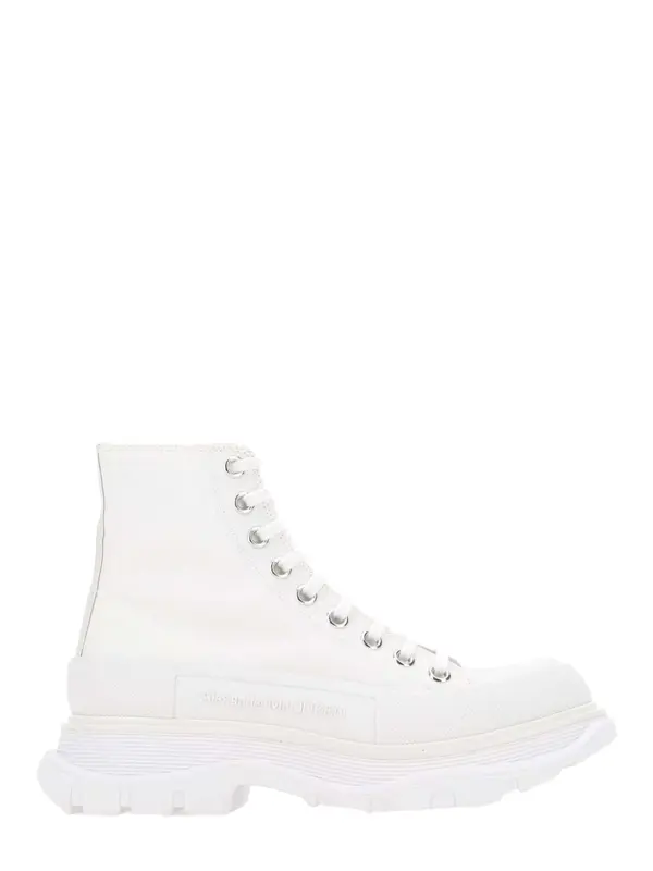 Alexander McQueen Tread Slick Boots - White