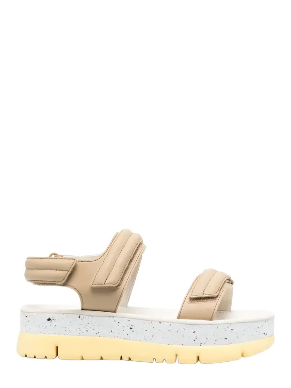 Camper Oruga Up Platform Sandals - Neutrals