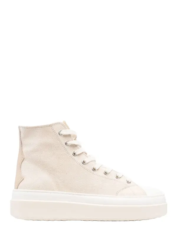 Isabel Marant Austen High-top Sneakers - Neutrals