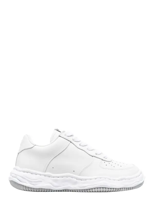 Mihara Yasuhiro Perforated Low-top Sneakers - White