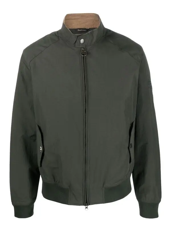 BARBOUR INTERNATIONAL Zip-fastening Bomber Jacket - Green