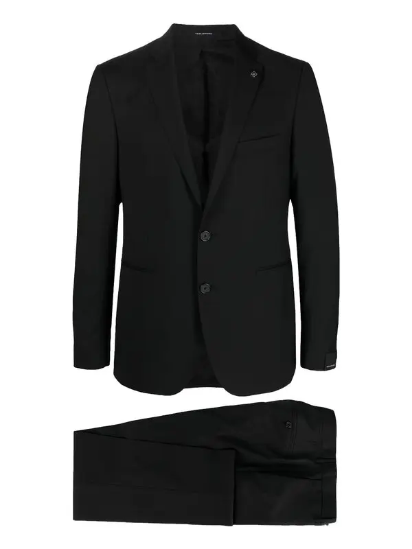 Tagliatore Single-breasted Suit - Black