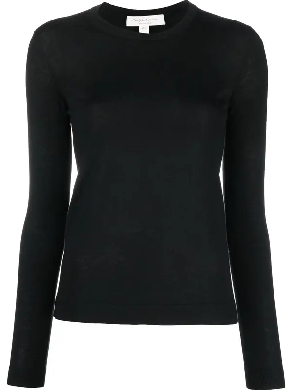 Ralph Lauren Round-neck Jumper - Black