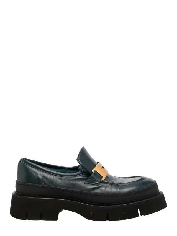 MADISON.MAISON Lug-sole Loafers - Green