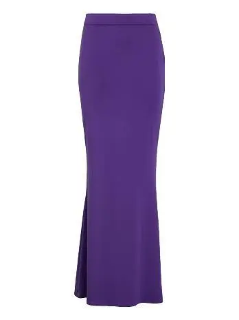 8 BY YOOX Jersey High-waist Maxi Mermaid Skirt - Purple