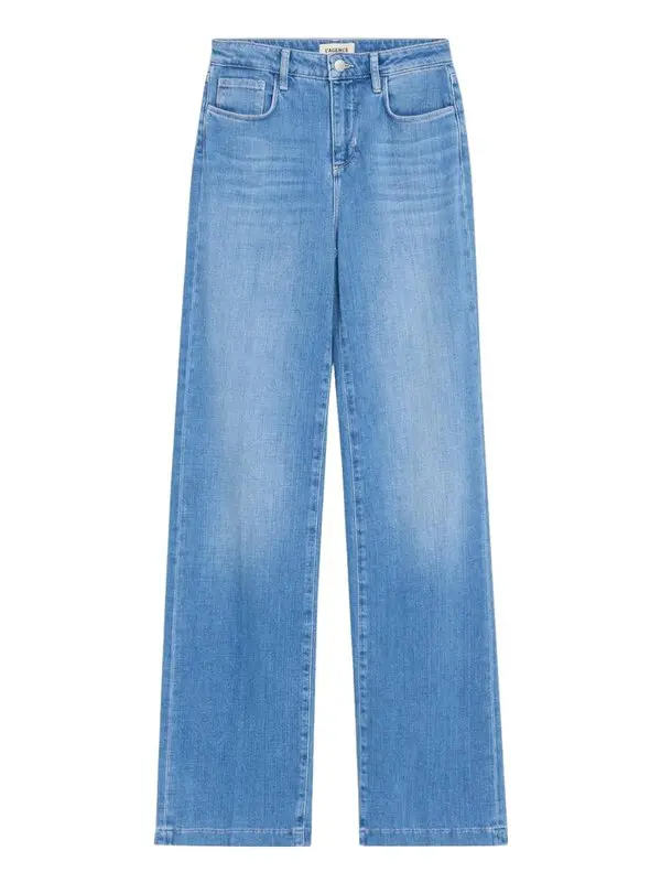 L'AGENCE Clayton High-rise Wide-leg Jeans - Getty