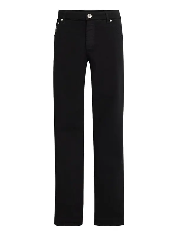 Brunello Cucinelli Bull Denim Skinny-fit Pants - Black
