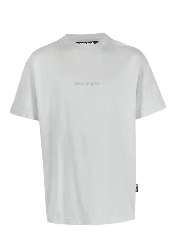 Palm Angels Reverse Logo-print T-shirt - Grey