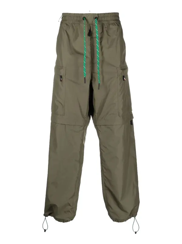 Moncler Straight-leg Trousers - Green