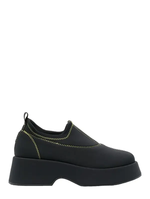 GANNI Flatform Shoes - Black
