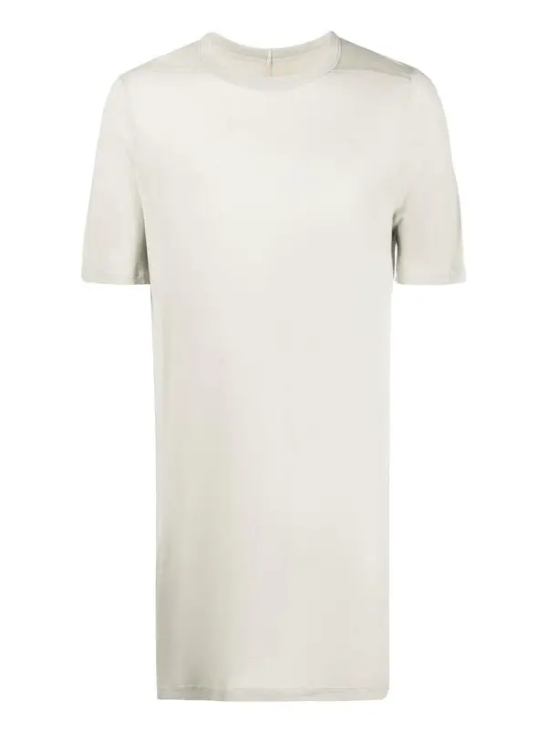 Rick Owens Crew Neck Long-length T-shirt - Neutrals