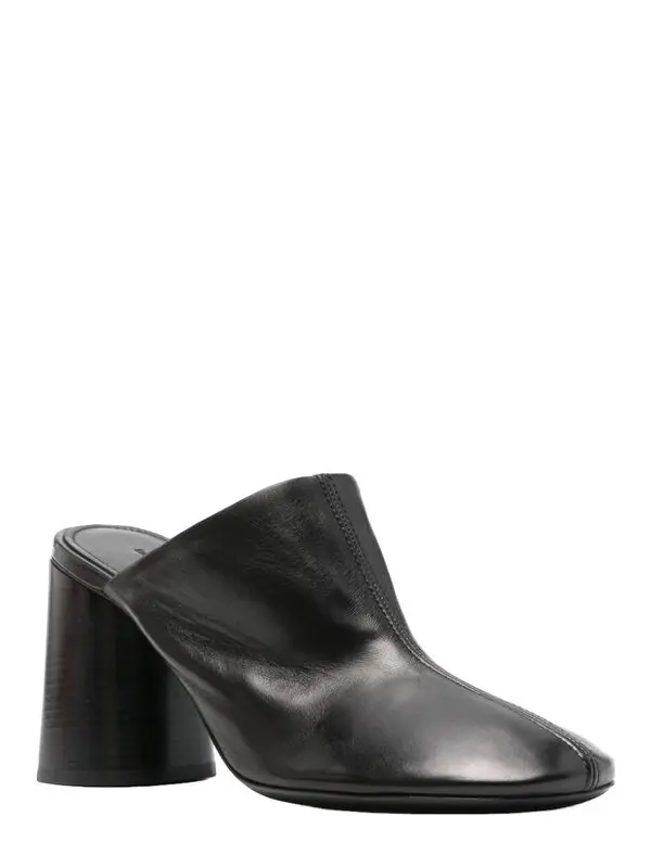 Balenciaga 80mm Glove Mules - Black